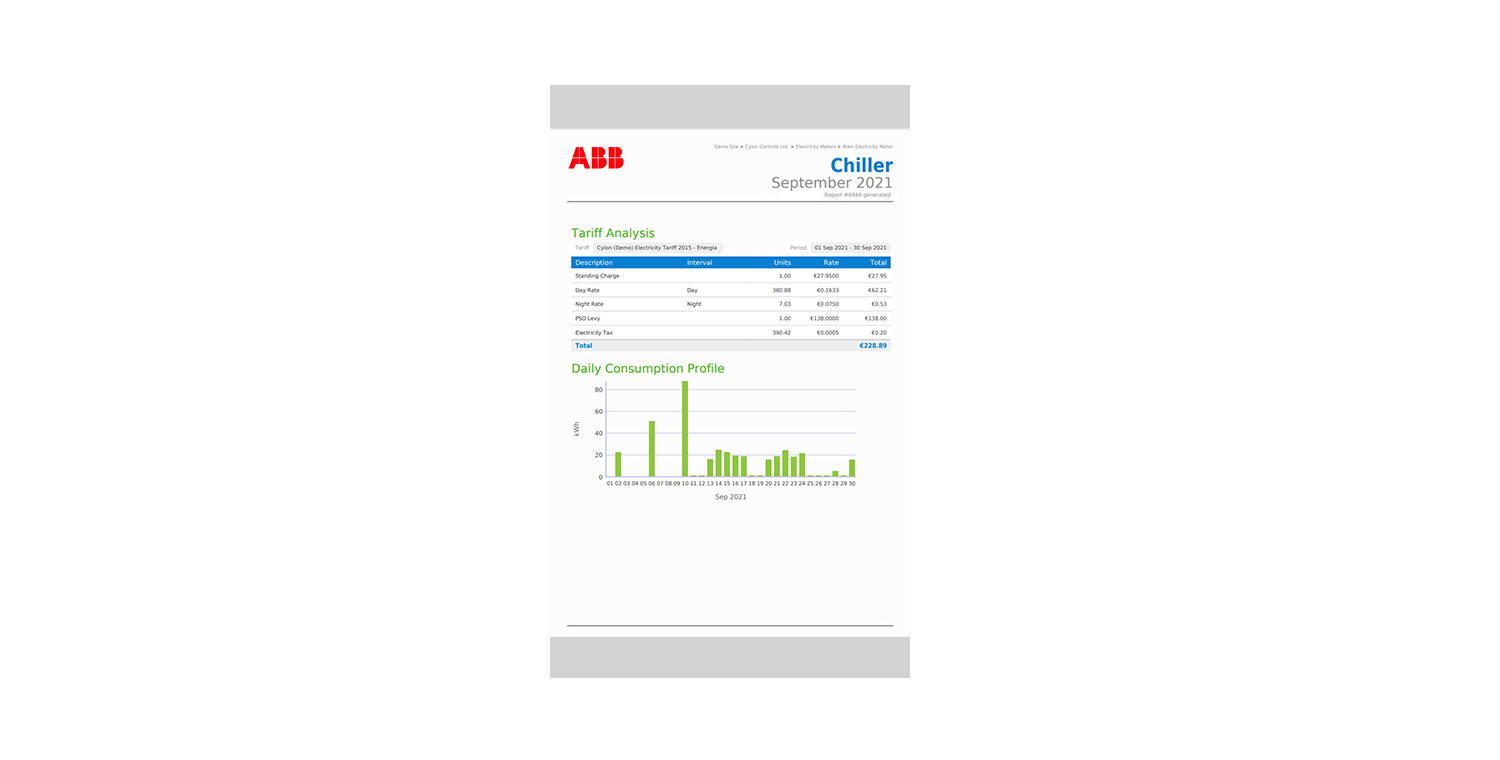 ABB Ability™ Building Analyzer