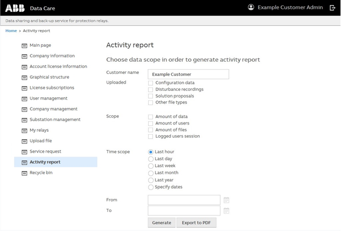 Data Care | ABB Ability™ Marketplace